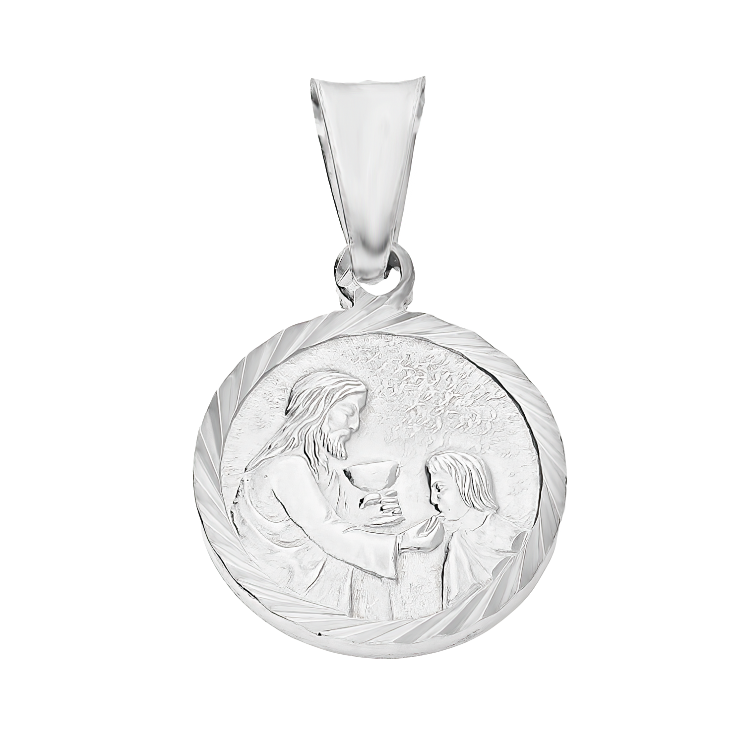 Medalik srebrny Pamiątka I Komuni Świętej MV MD105 próba 925 - Sklep ...