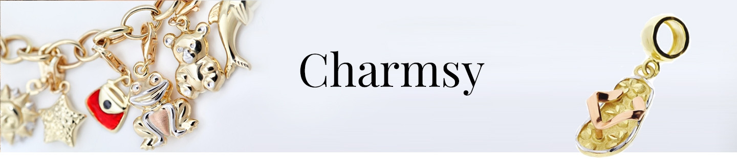 Charmsy do bransoletki - zawieszki srebrne i złote - Jubiler Sezam ...